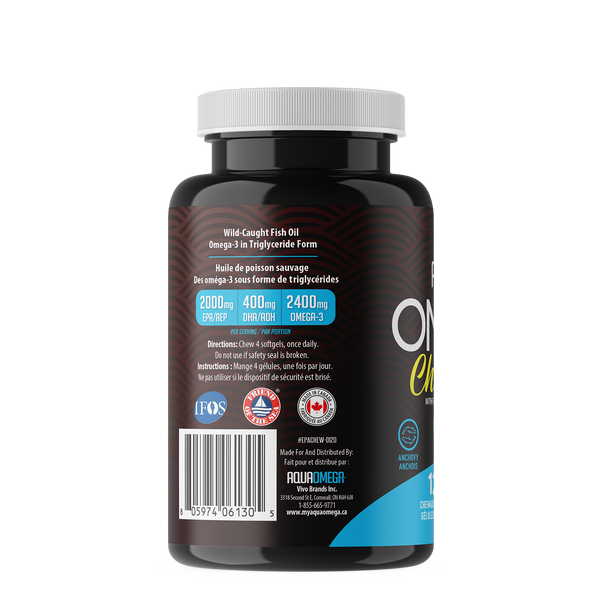 High EPA Omega-3 | Chewables - AquaOmega